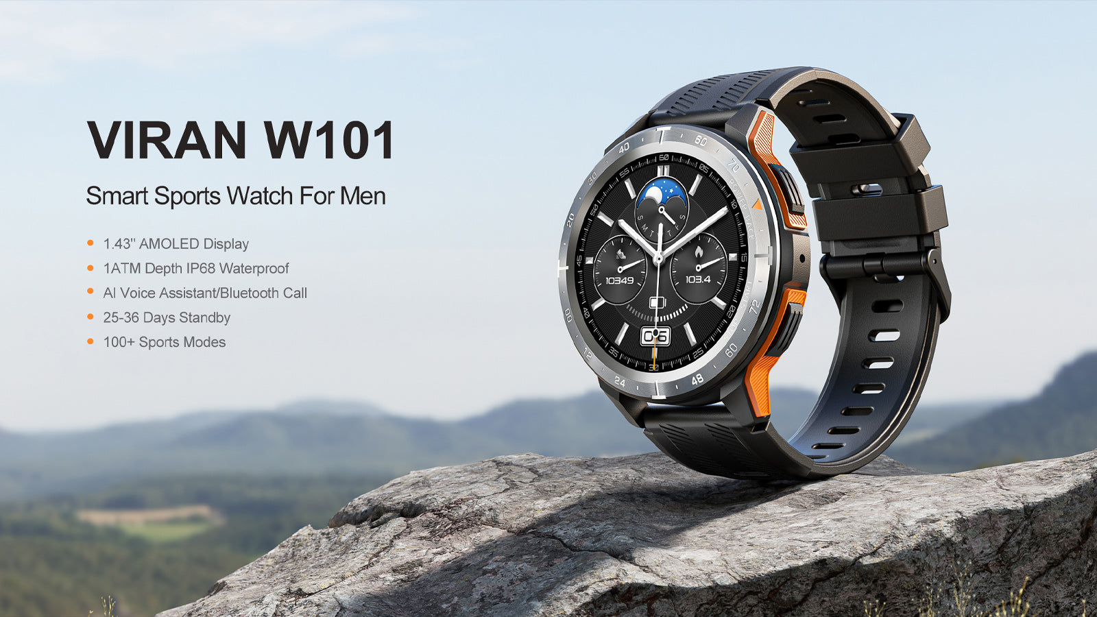 FOSSiBOT Viran W101 Smart Watch and Smartphone/Tablet Bundle Deal!